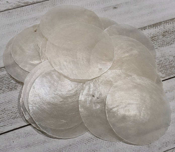 100 x 5cm capiz rounds | She Sells Shells